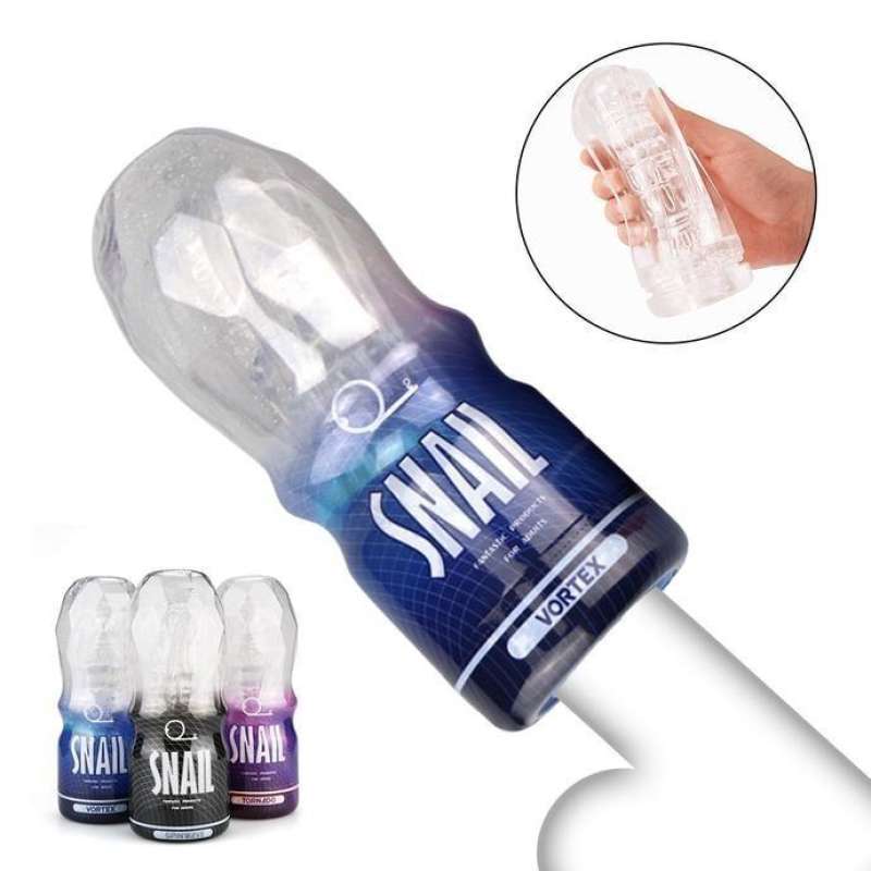 Jual Transparan Snail Cup Male Tornado Spinwave Vortex Transparant Di ...
