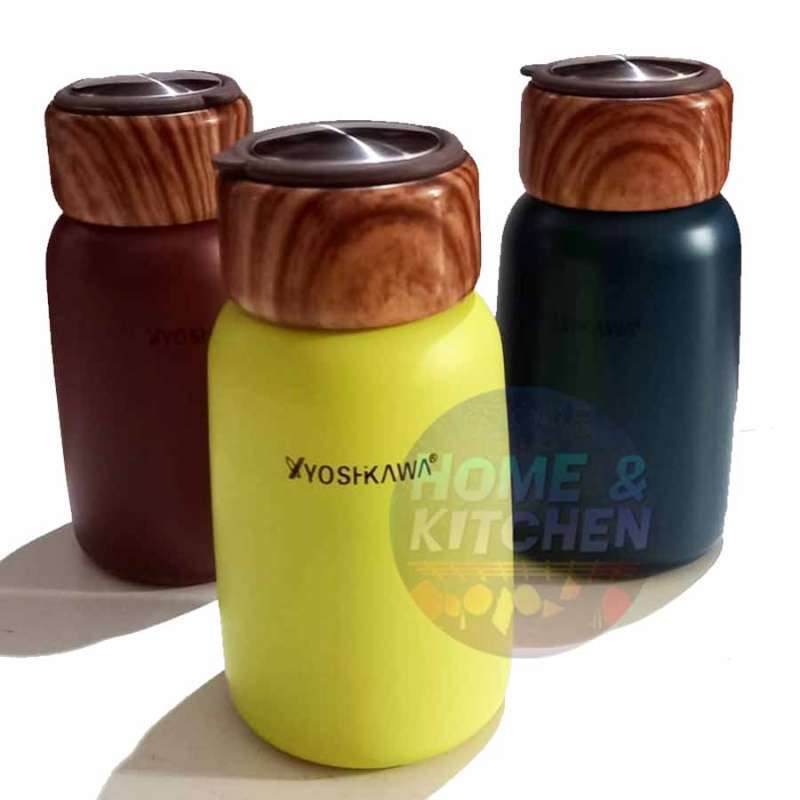 Jual Termos Yoshikawa Botol Minum 350ml Tahan Panas Mini Imut Keep Warm ...