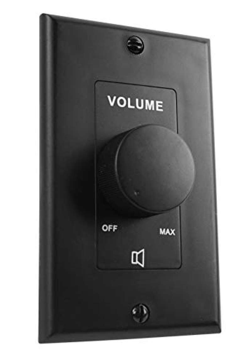 Promo Rockville VOL70100 100 Watt 70v Black Wall Volume Control Zone ...