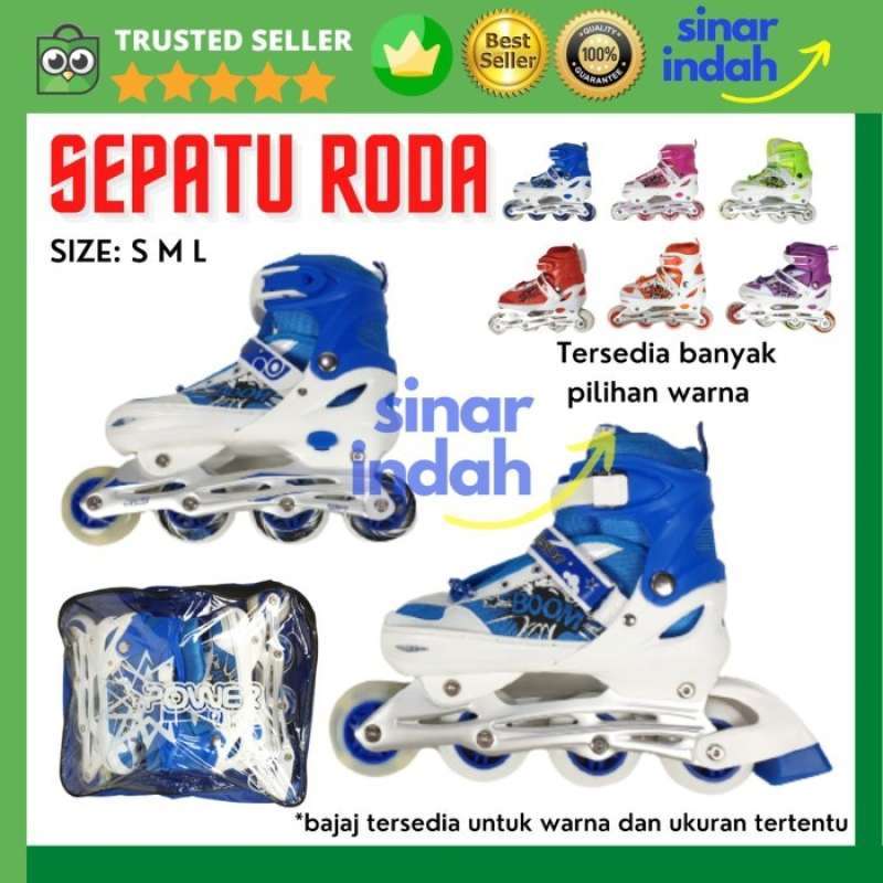 Jual Sepatu Roda Anak / Inline Skate Anak FREE BAUT BAJAJ Roller Skate ...