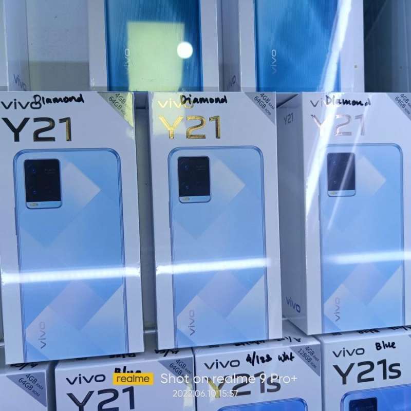 Jual vivo y21 4\64 resmi di Seller Ocan_shop - Bantarjati, Kota Bogor | Blibli