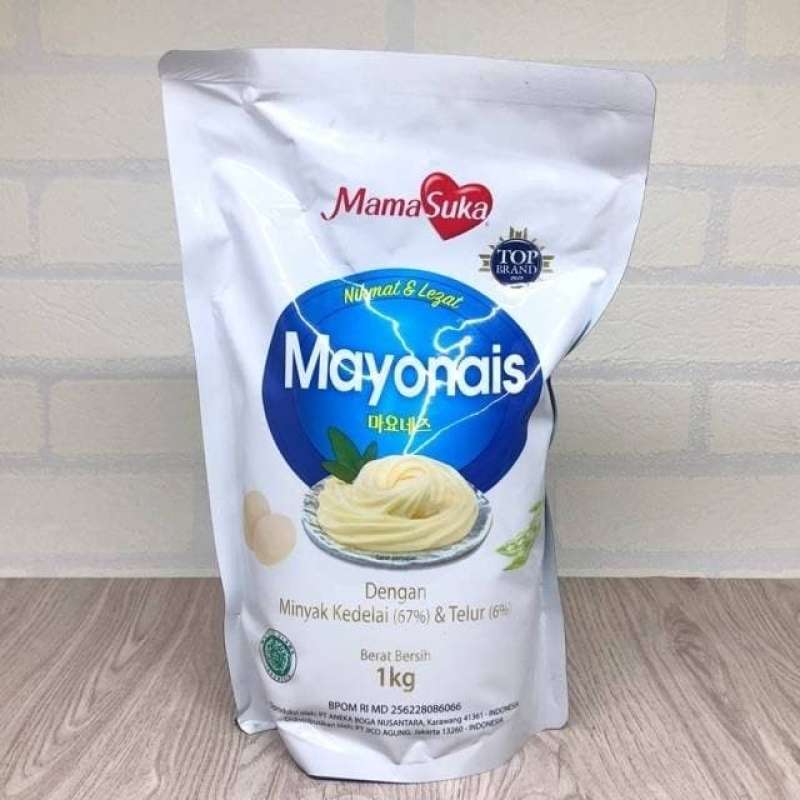 Jual Mayonaise Mamasuka Salad Dressing Saus Mayo 1kg WJM Makassar di ...