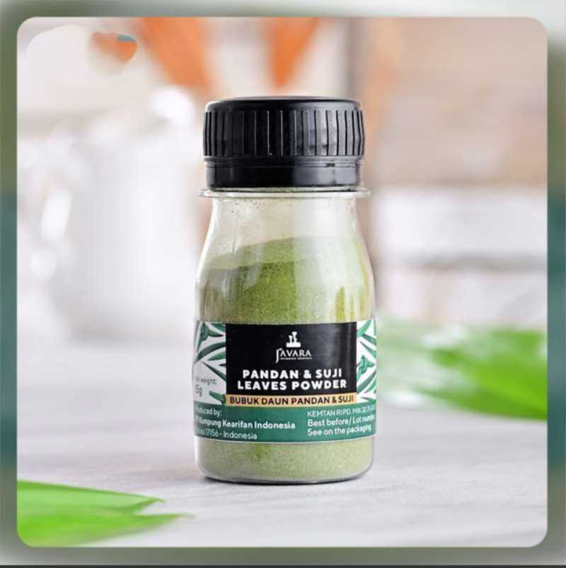 Jual Javara - Bubuk Daun Pandan & Suji (pandan & Suji Leaves Powder ...