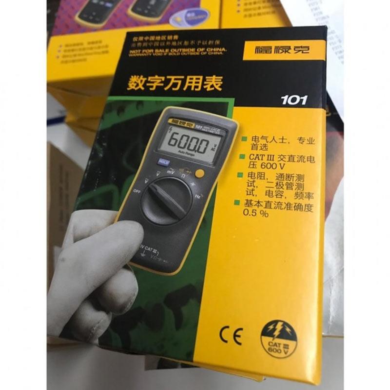 Jual Fluke 101 Basic Digital Portable Pocket Multimeter With Lcd ...