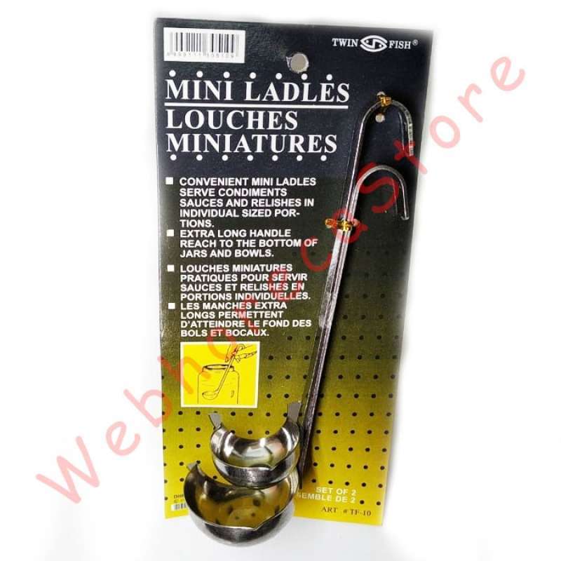 Jual TANICA MINI SYRUP LADLE 20/40ML / CENTONG SIRUP GULA STAINLESS ...