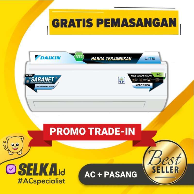 Jual Daikin FTV35CXV14 Standard Ac Split [1,5 PK] + Free Installasi ...