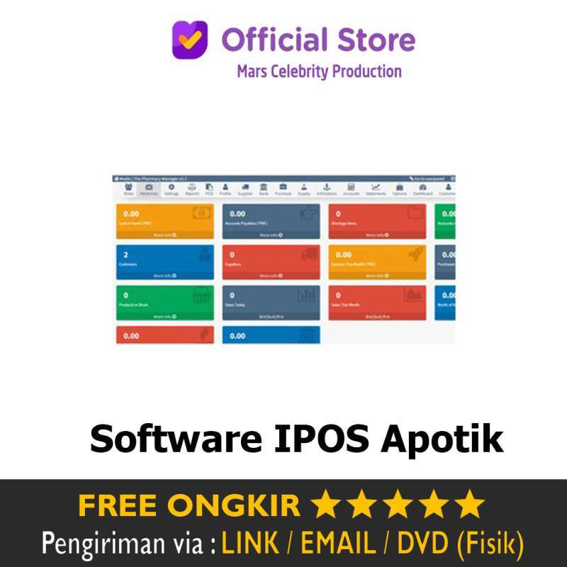 Jual Software POS IPOS Apotik Farmasi Apotek Klinik Obat Lengkap Full Source PHP CI Invoice ...