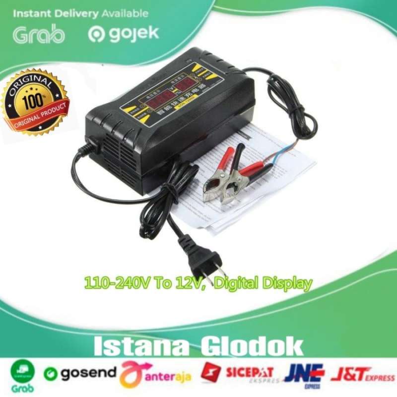 Jual Charger Aki Mobil Acid Digital Smart Battery Charger 12V6A di Seller Gasta Depn - Kapuk ...