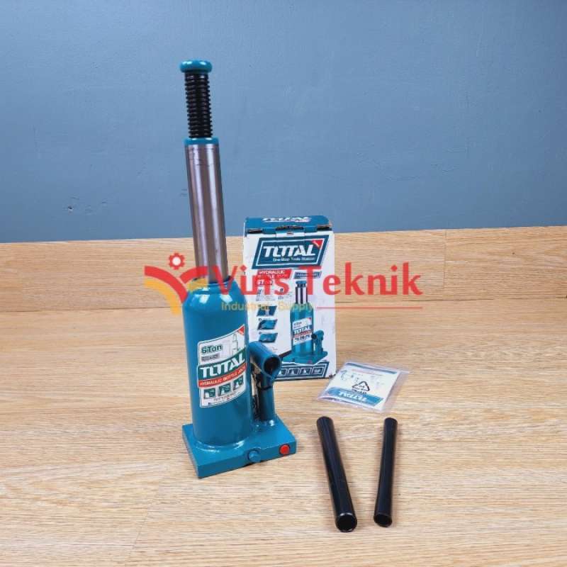Jual Hydraulic Bottle Jack Dongkrak Botol 6T TOTAL THT109062 di Seller ...