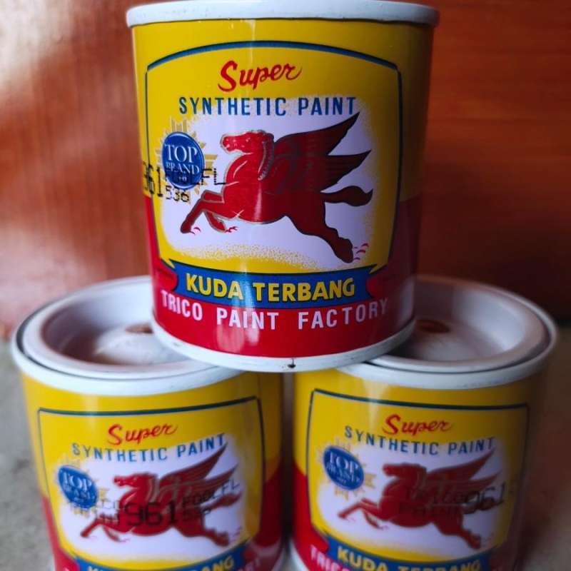 Jual Cat Kuda Terbang Kecil 0.1 / Cat Besi / Cat Kayu / Cat Minyak ...