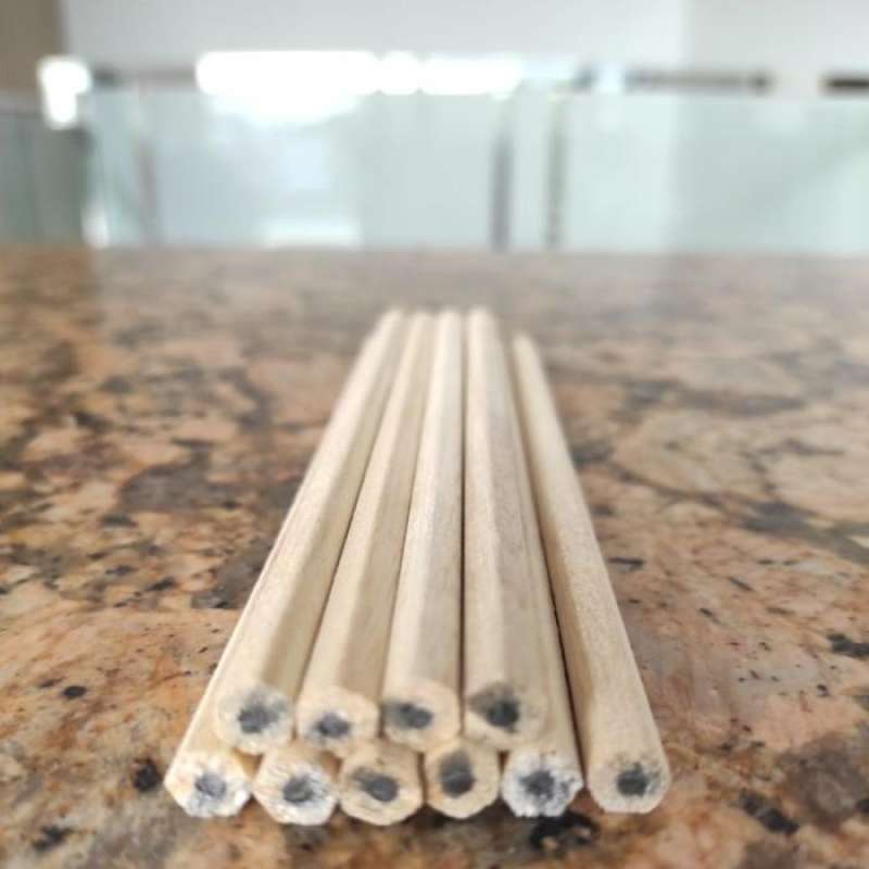 Jual PENSIL KAYU SEGIENAM POLOS PAK di Seller Aneka Stationery Malang ...