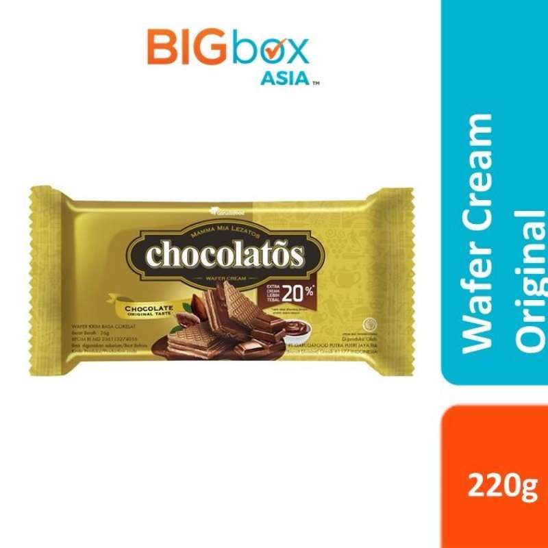 Jual Chocolatos Wafer Cream Original 260g - 1 Pack Di Seller Paper Duck ...
