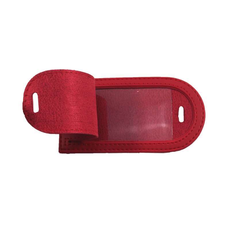 Jual Luggage Tag Pvc Leather Name Tag Koper Gantungan Label Nama Tas ...