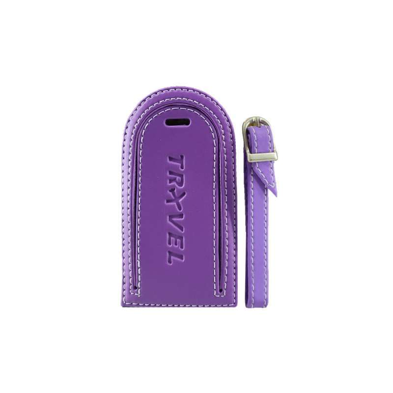 Jual Luggage Tag Pvc Leather Name Tag Koper Gantungan Label Nama Tas ...