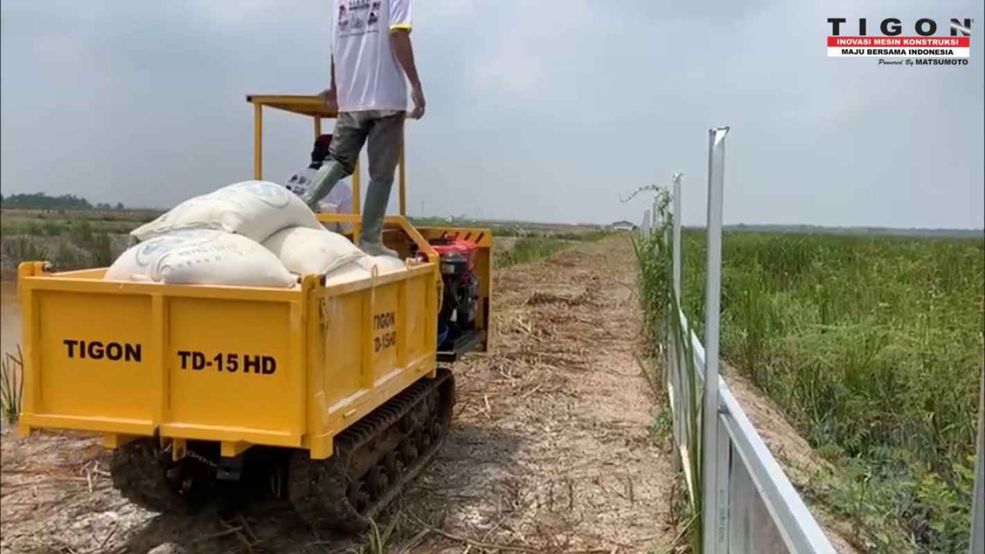 Jual Tigon Mini Dumper Crawler Alat Angkut Hydraulic Contruction ...