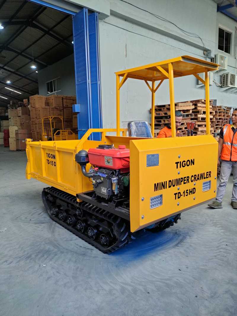Jual Tigon Mini Dumper Crawler Alat Angkut Hydraulic Contruction ...