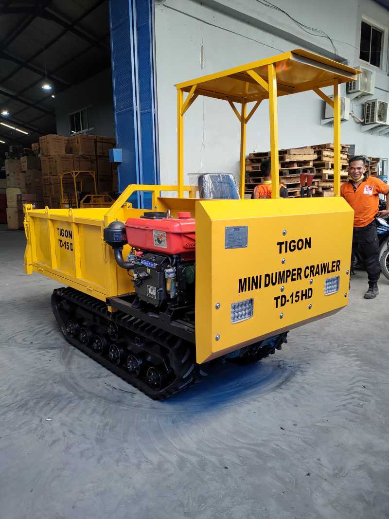 Jual Tigon Mini Dumper Crawler Alat Angkut Hydraulic Contruction ...