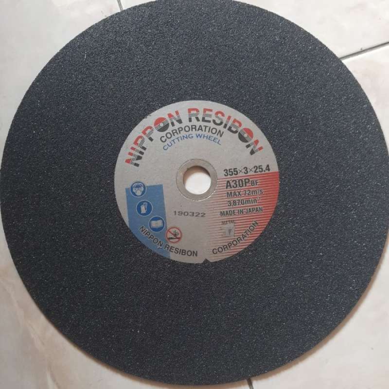 Promo Cutting Wheel 14 Nippon Resibon Batu Gerinda Gurinda Potong 355 ...
