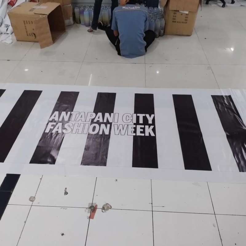 Jual Zebra Cross Alas Jalan Fashion Show Citayem Banner Di Seller ...