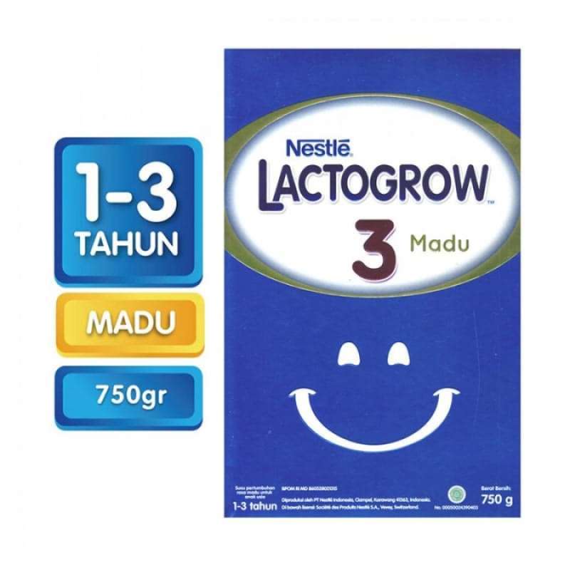Jual Nestle Lactogrow 3 | Lactogen 3 Grow Happy 750 gr di Seller Alfa Healthy Radika - Rawa ...