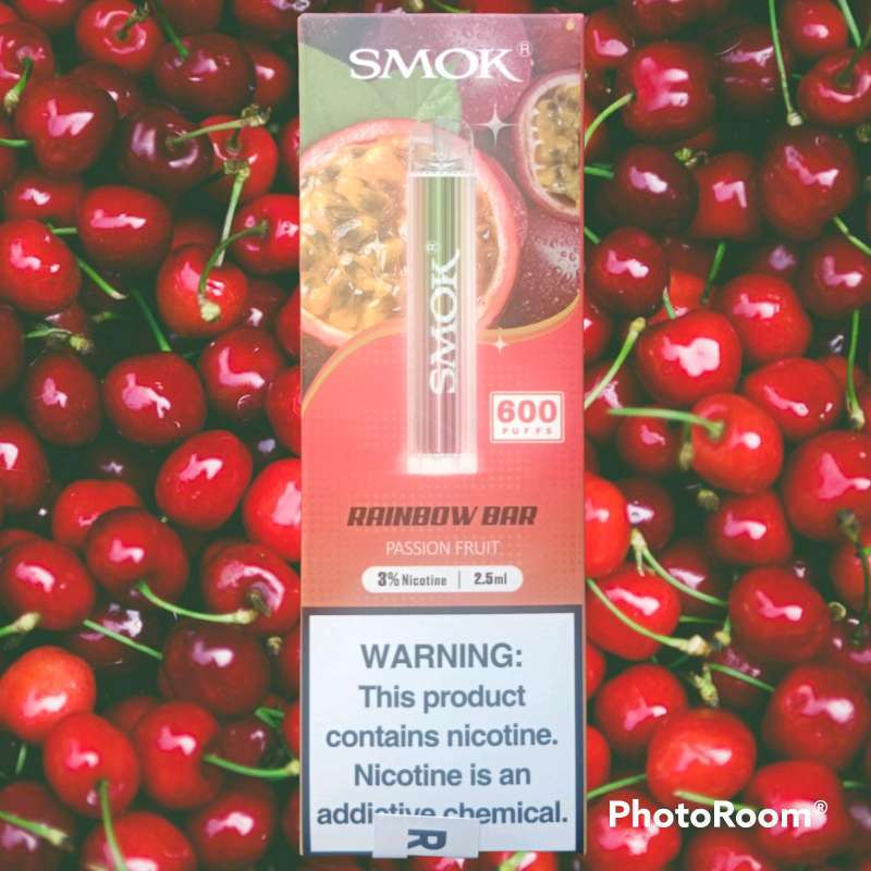 Jual Smok Rainbow Bar Disposable Pod 600 Puffs - Passion Fruit Di ...