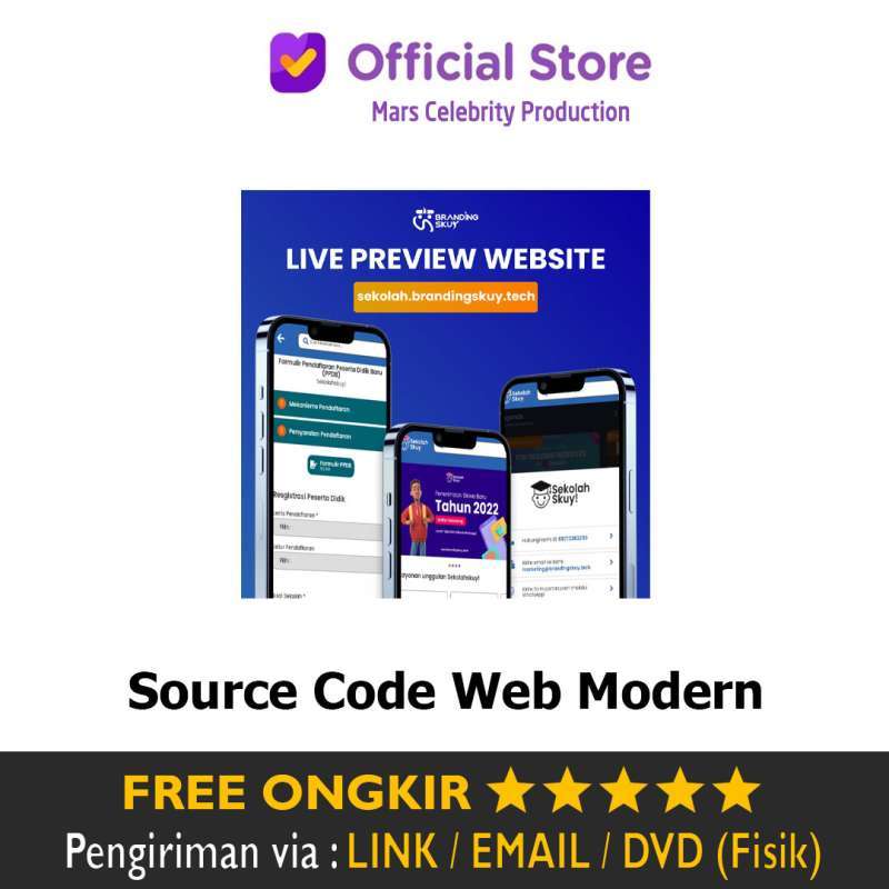 Jual Source Code Aplikasi Template Website Sekolah Modern WordPress ...