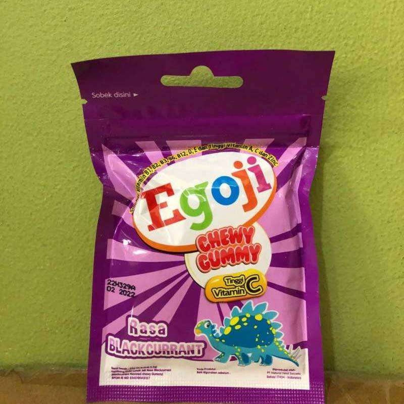 Jual Egoji Chewy Gummy Sachet - Blackcurrant di Seller tari.healthcare ...