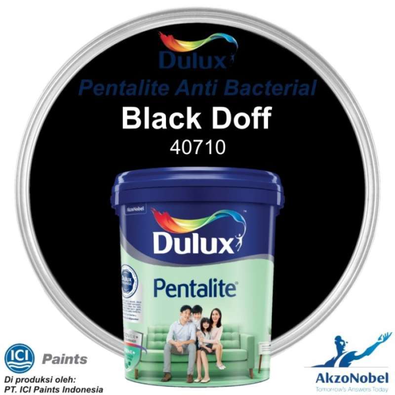Jual Cat Tembok Dulux Hitam Doff Original Murah - Harga Diskon Maret ...