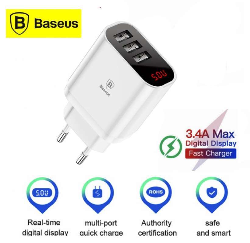 Jual BASEUS Batok Kepala Fast Charger Type C Dual USB 30W PD Quick ... Jual BASEUS Batok Kepala Fast Charger Type C Dual USB 30W PD Quick ...