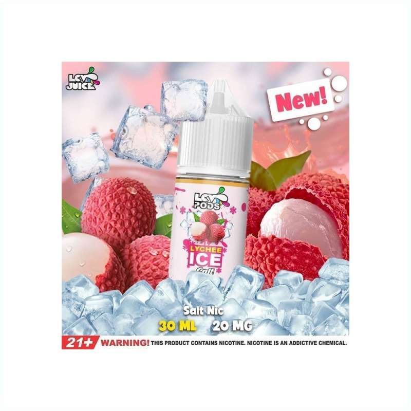 Jual Lcv Pods Friendly Salt Nic Series - Lcv Lychee Ice Salt 30Ml ...