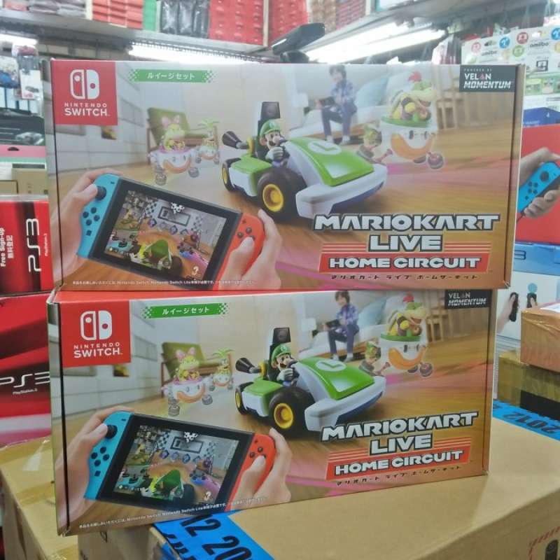 Jual Mario Kart Live Home Circuit Luigi Set Switch di Seller Silvanna ... Jual Mario Kart Live Home Circuit Luigi Set Switch di Seller Silvanna ...