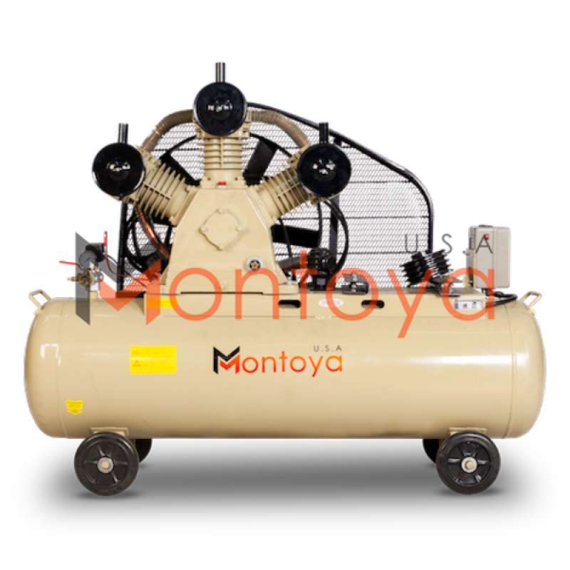 Jual Kompresor Angin Montoya 10 Hp T-1.0/8 + Dinamo 10 Hp 3 Phase Di ...