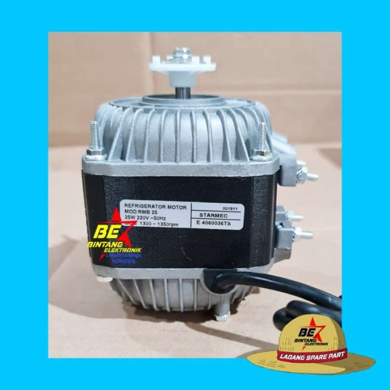 Jual Unik Fan Motor Condensor Kulkas Showcase 25 watt Dinamo Kondensor ...