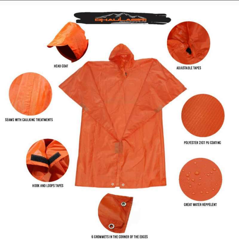 Promo ponco 3 in 1 dhaulagiri not kamoro rei eiger Avtech Diskon 23% di ...