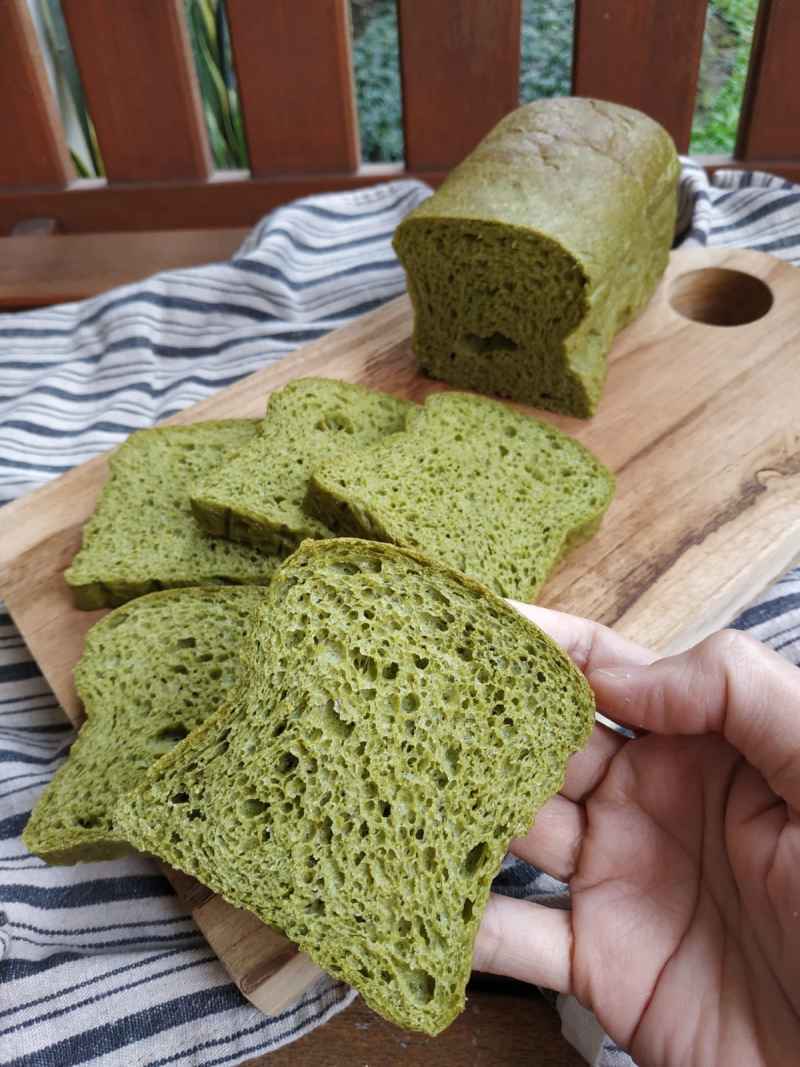 Jual KETO DEBM DIABETIC FRIENDLY BREAD LOAF ROTI TAWAR KETO - Matcha di ...