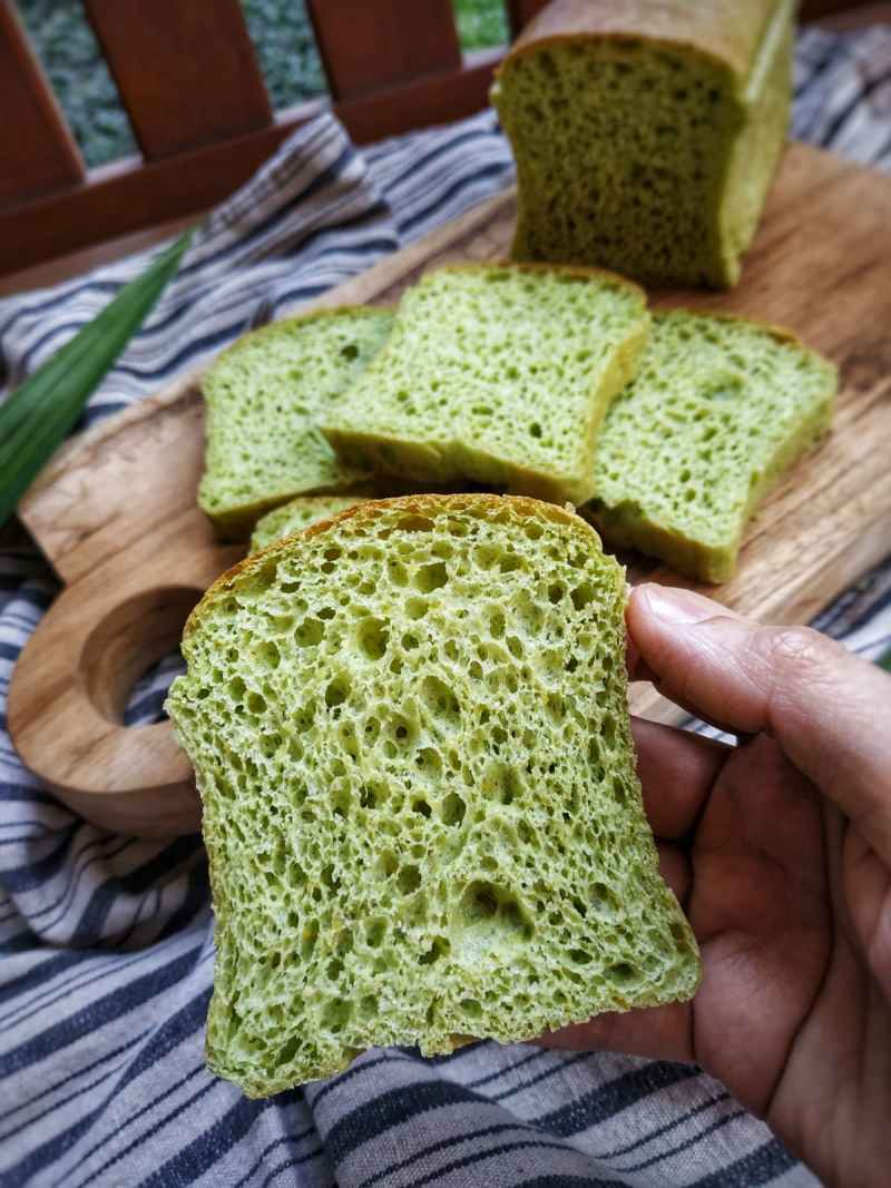 Jual KETO DEBM DIABETIC FRIENDLY BREAD LOAF ROTI TAWAR KETO - Matcha di ...