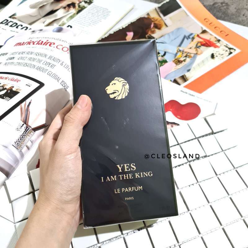 Jual Parfum Original Geparlys Yes I am the King Le Parfum for Men 100ml ...