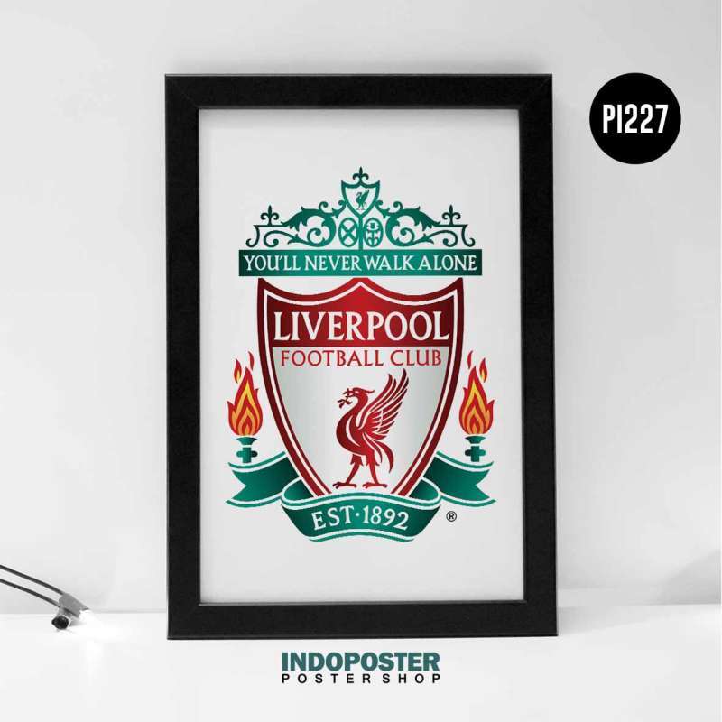 Jual Poster Liverpool Football Club Logo A4 30x20cm Di Seller ...
