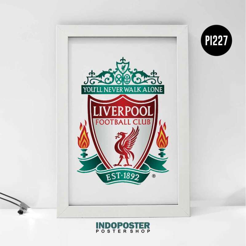 Jual Poster Liverpool Football Club Logo A4 30x20cm Di Seller ...