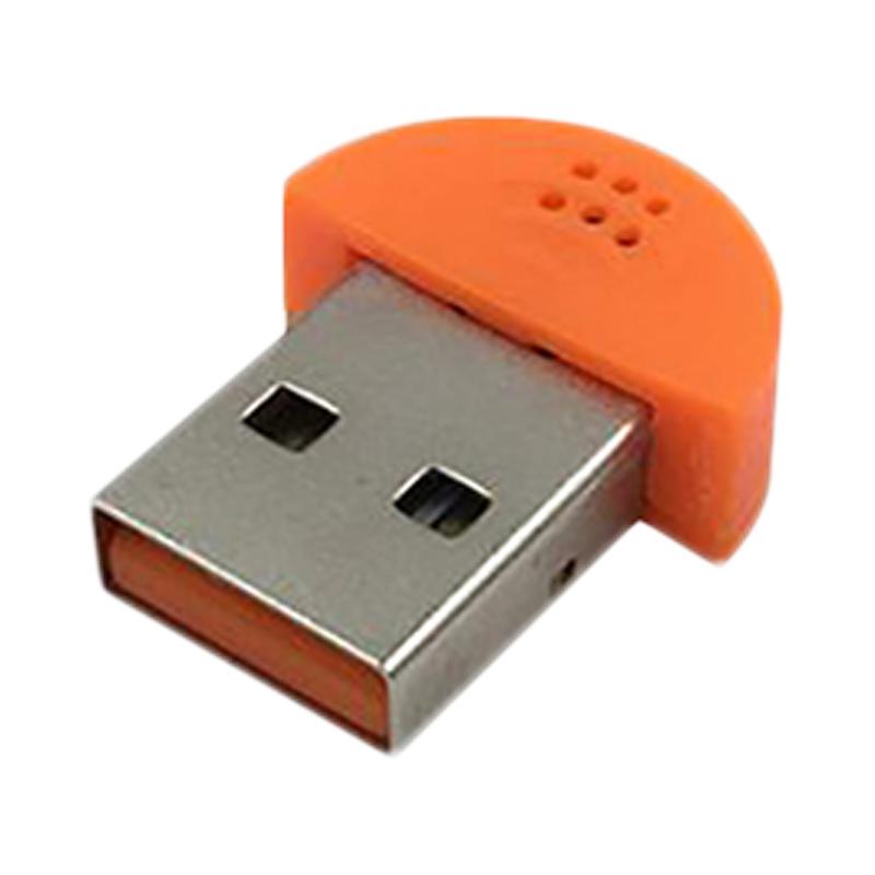 Jual IIT Super Mini USB Microphone Compact Driver Free Mic for PC ...