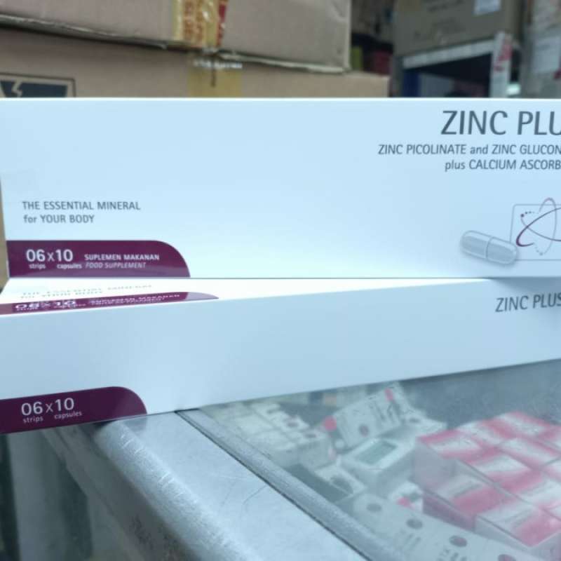 Jual zinc plus box 60 kapsul di Seller Alfa Healthy Radika - Rawa Buaya ...