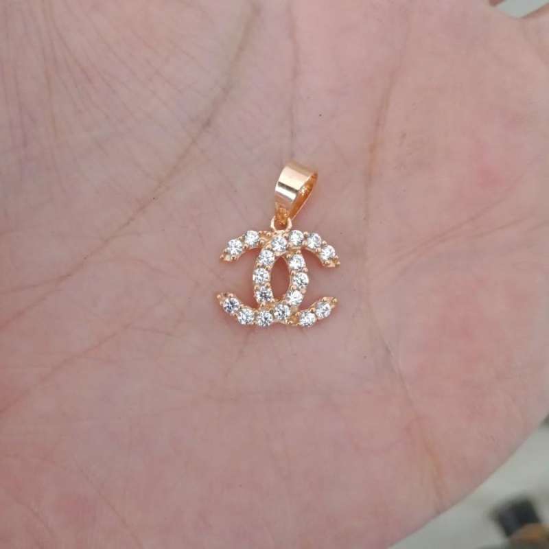 Jual liontin kalung emas asli kadar 700 70% 18k 22 surabaya channel 1 ...