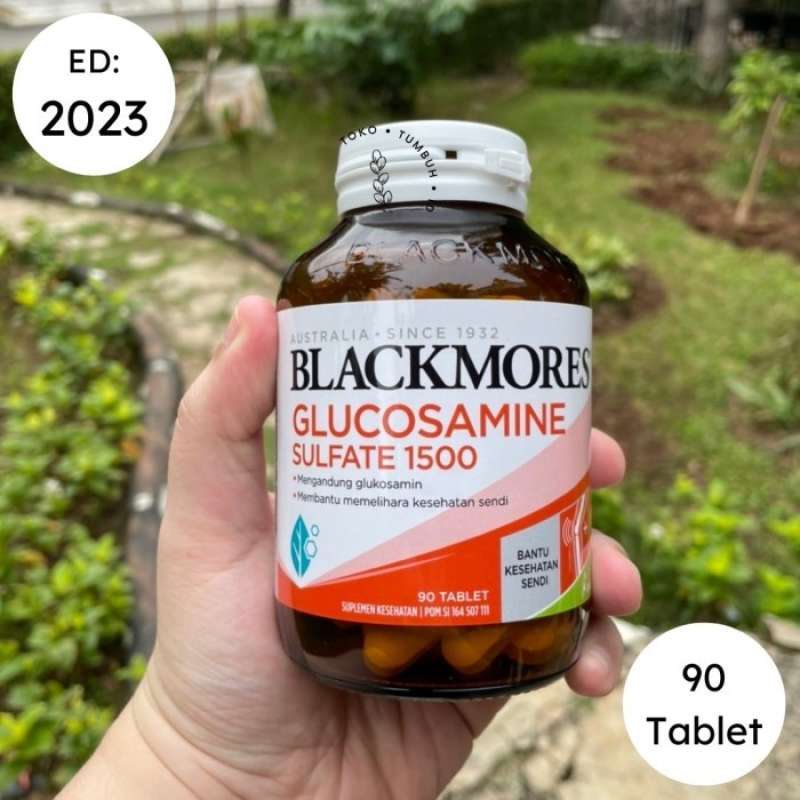 Promo Blackmores Glucosamine Sulfate 1500 90 Tab Bpom Vitamin Sendi ...