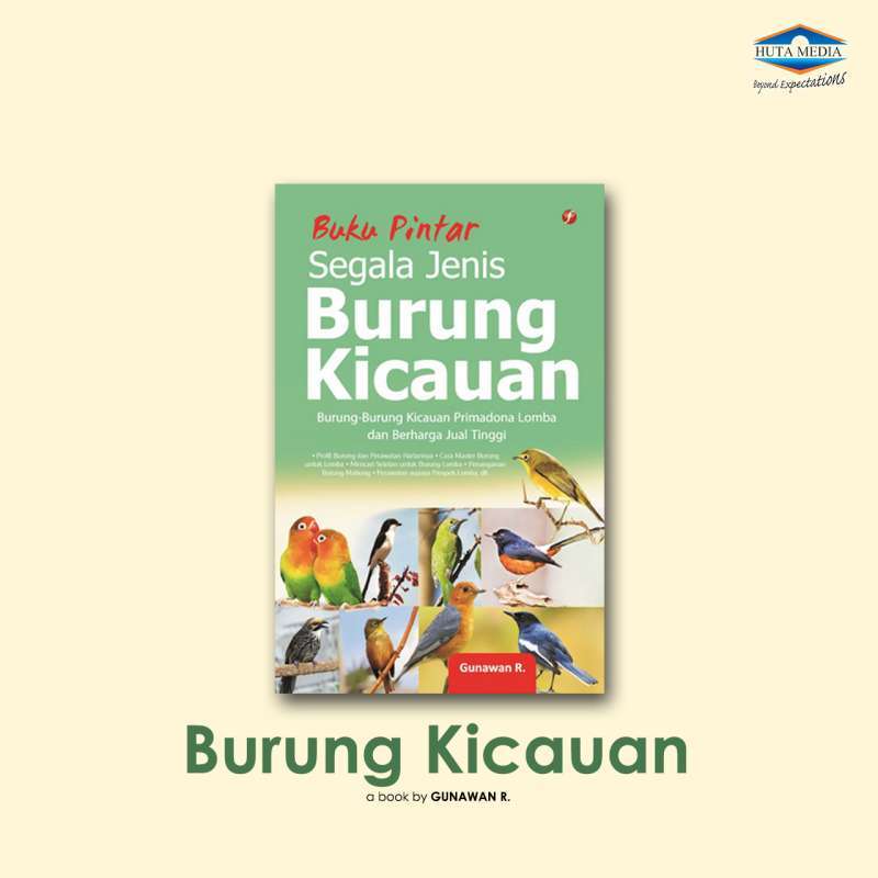 Jual Buku Pintar Segala Jenis Burung Kicauan - Gunawan R di Seller ...