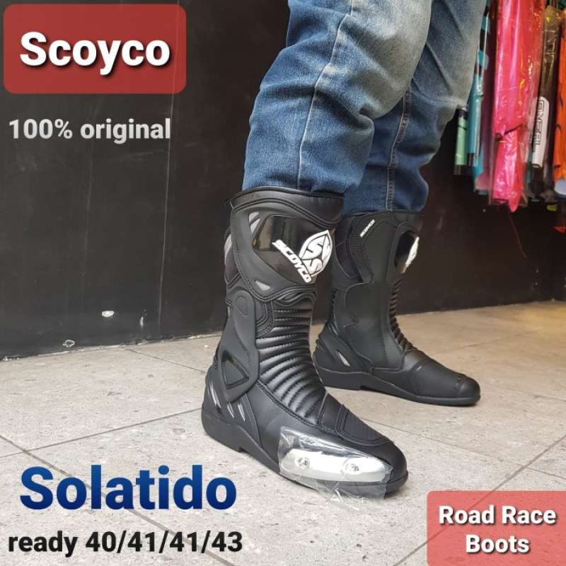 Jual Sepatu Boots Scoyco Bikers Boots touring di Seller Cintamotormu ...