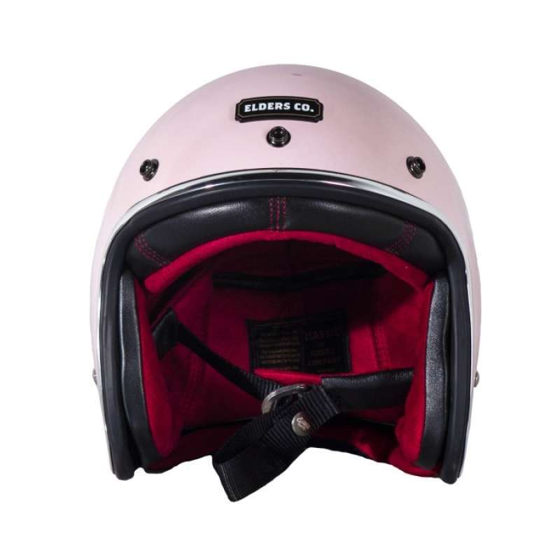 Promo Helm Motor Half Face SNI Elders Company - Classic - Cotton Candy ...