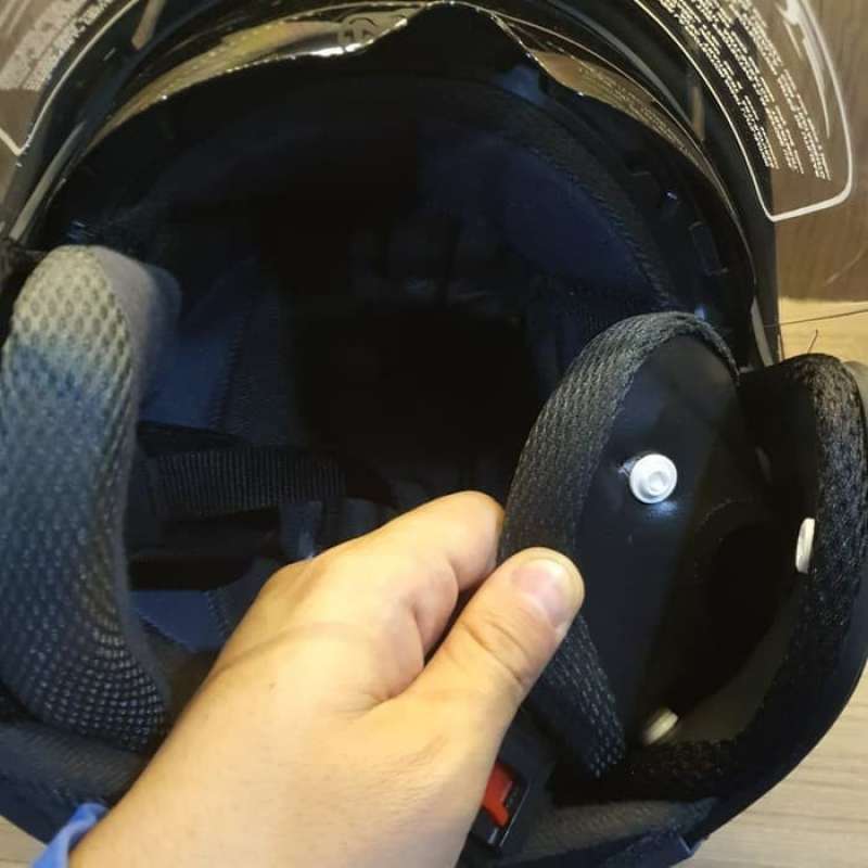 Jual Helm Half Face Dewasa Double Visor Anti Pecah Sni Speed Force ...