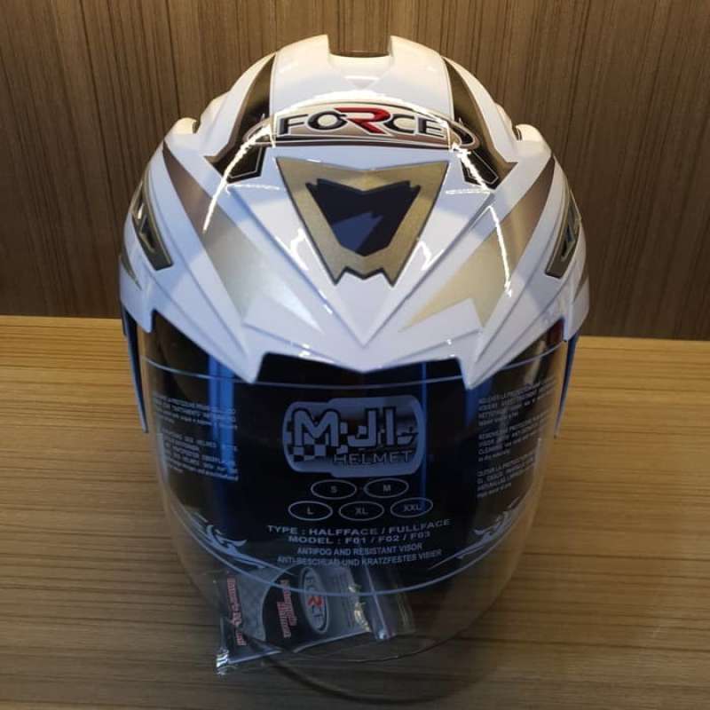 Jual Helm Half Face Dewasa Double Visor Anti Pecah Sni Speed Force ...
