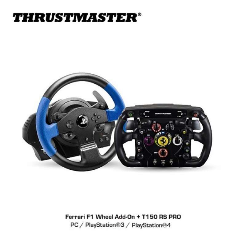 Jual Thrustmaster T150 RS PRO + Ferrari F1 Wheel Add-ON Bundle PS3 PS4 ...