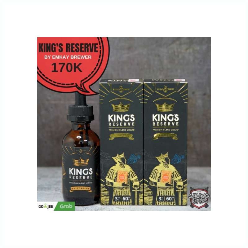 Jual Kings Reserve Liquid 60Ml By Emkay Brewer Kode 172 - 6MG di Seller ...